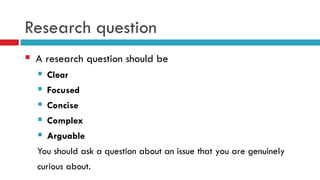 Research methodology | PDF