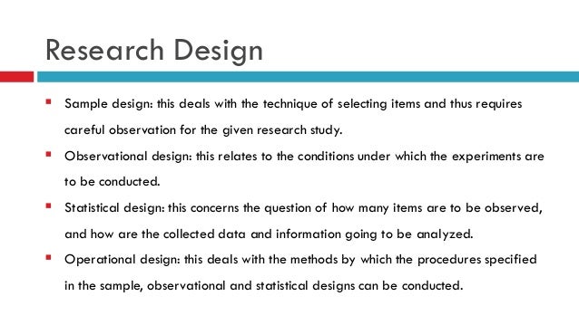Research methodology