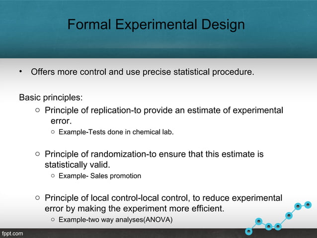 FORMAL RESEARCH DESIGN Research methodology | PPT