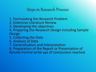 Research methodology | PPTX