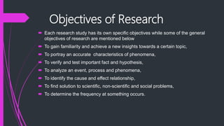 Research methodology an introduction | PPTX