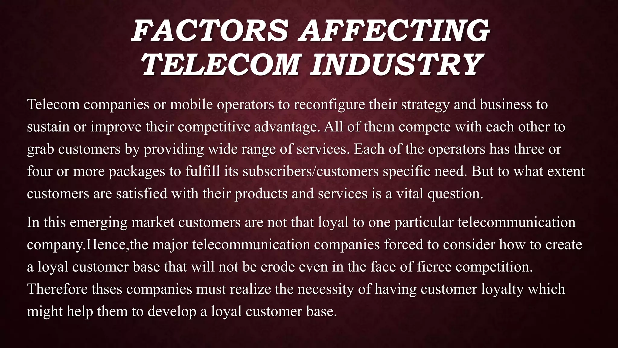 Research methodology. Research Study of Indian telecom Industry | PPTX