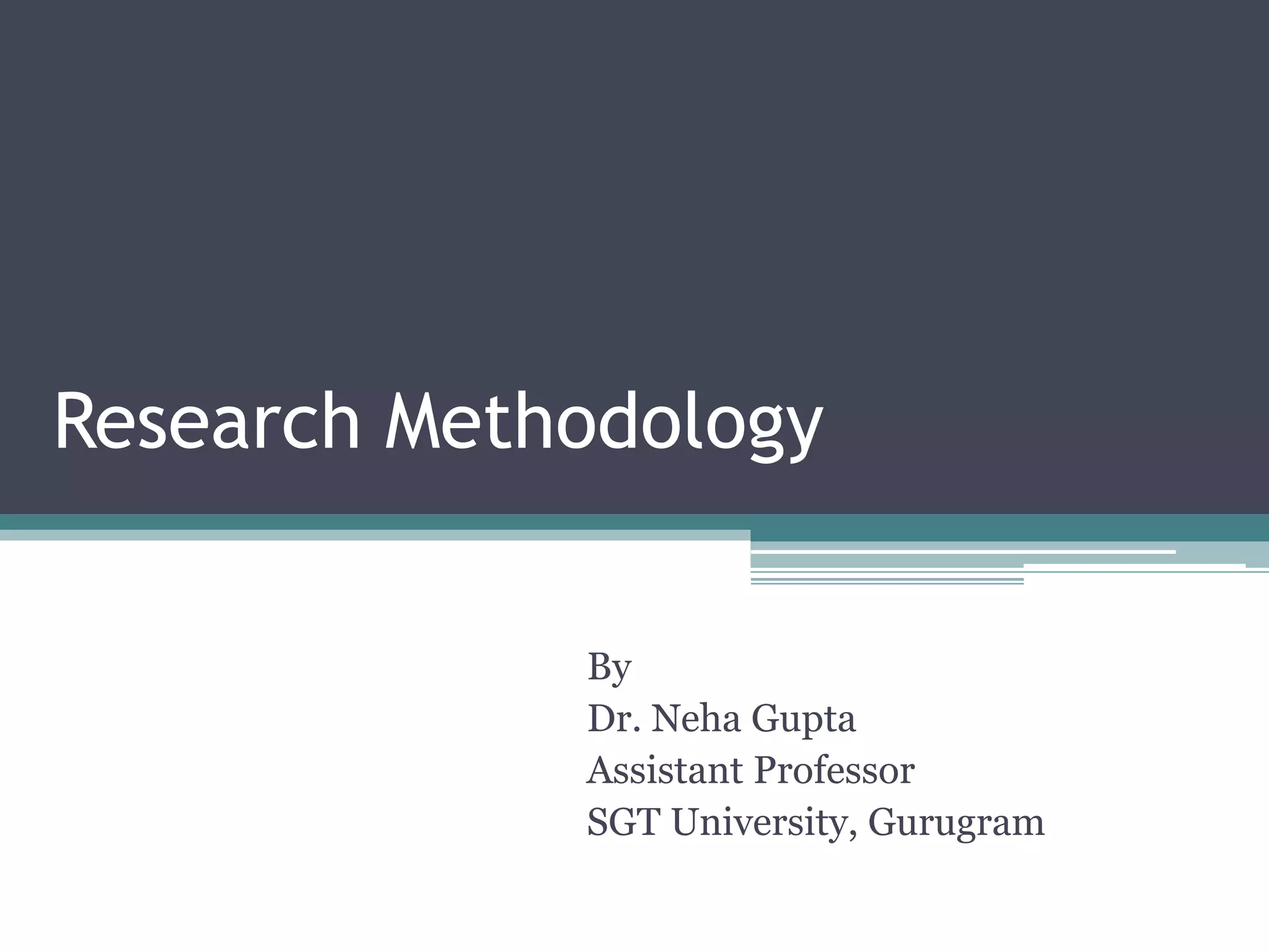 Research methodology | PPT