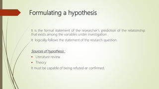 Research methodology | PPTX