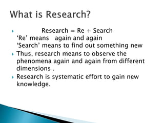 Research methodology | PPT