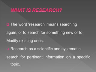 Research methodology | PPTX