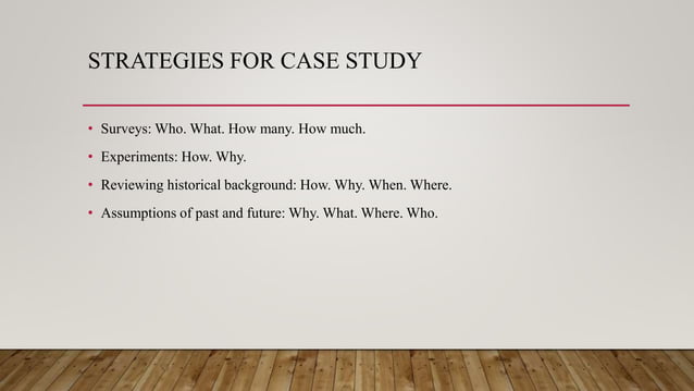 Case Study | PPT