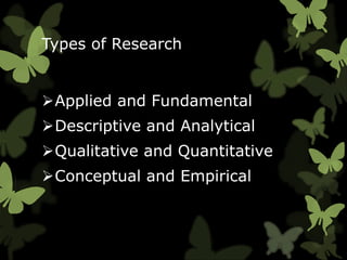 Research methodology | PPTX