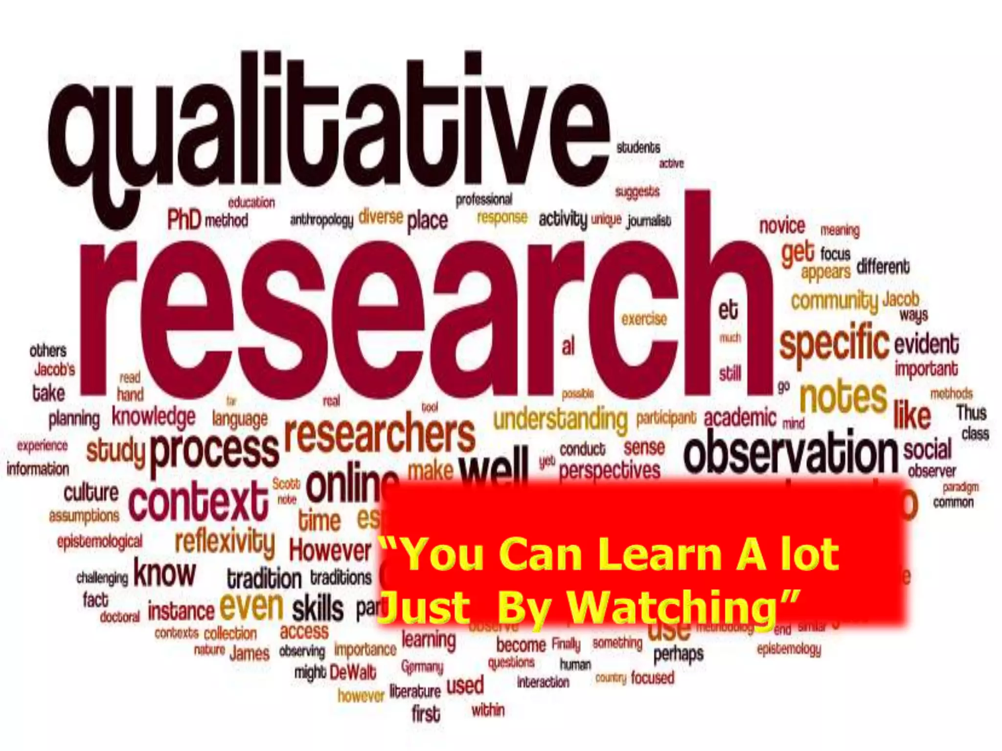 Qualitative research | PPT