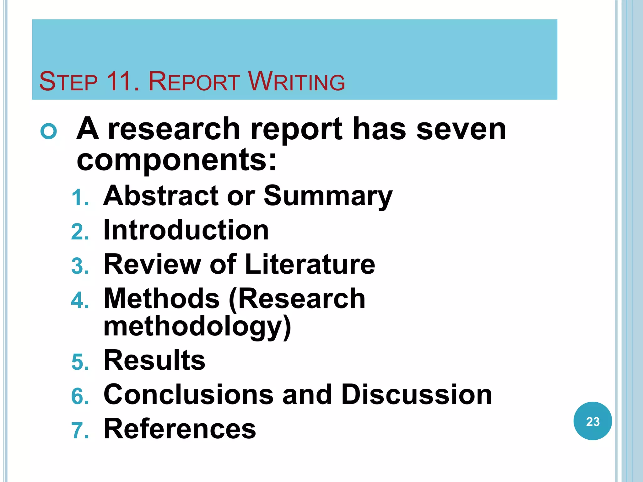 Process of Research- Stages in Social Science Research | PPT