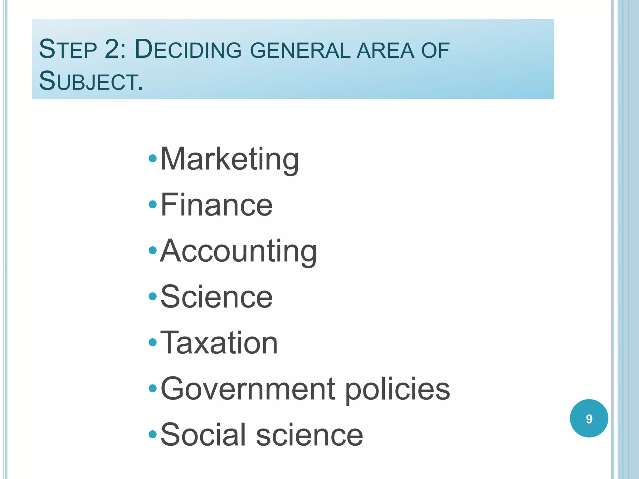 Process of Research- Stages in Social Science Research | PPT