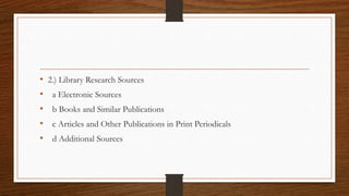 Unit 1 Research and Writing | PPTX | Technology & Computing