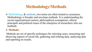 Research methodology | PPT