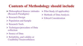 Research methodology | PPT