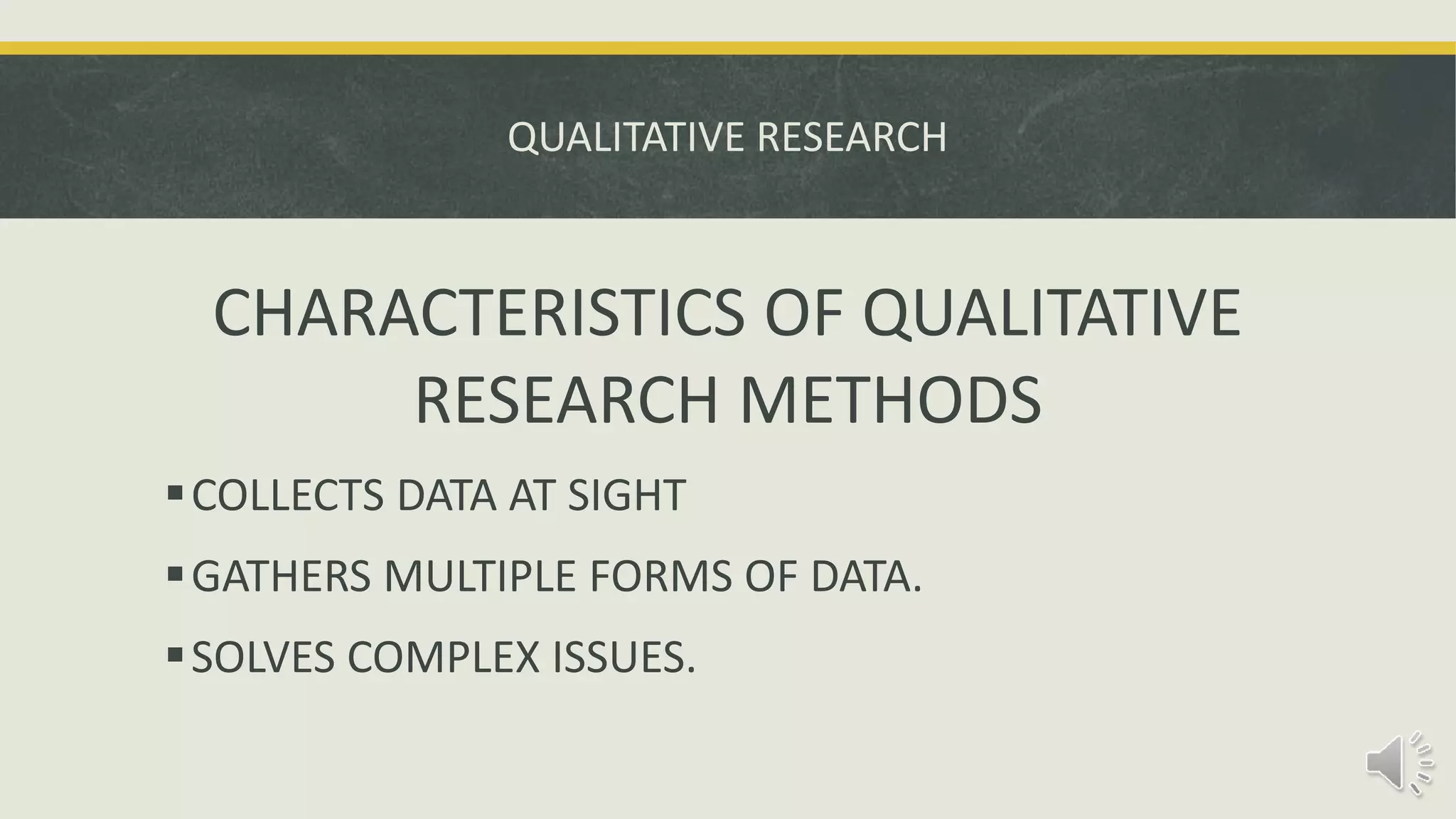 Qualitative Research Methods | PPTX | Science