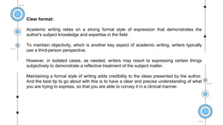 Research Methodology in Academic Writing and its Characteristics | PPT