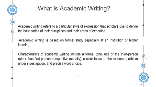 Research Methodology in Academic Writing and its Characteristics | PPT