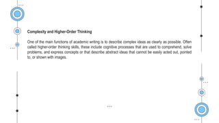 Research Methodology in Academic Writing and its Characteristics | PPT