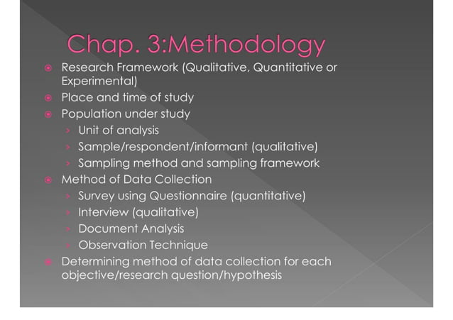 Research Methodology | PDF