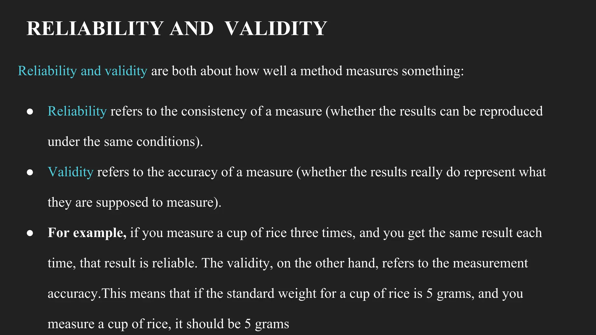Reliability and Validity types and example.pptx