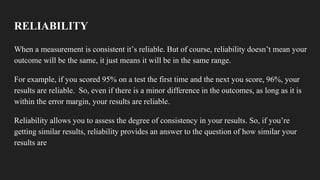 Reliability and Validity types and example.pptx