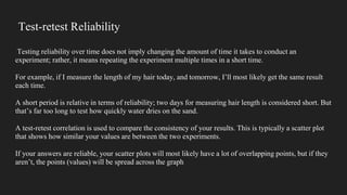 Reliability and Validity types and example.pptx