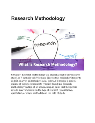 Research Methodology in Technology and science | PDF
