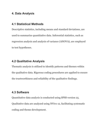 Research Methodology in Technology and science | PDF