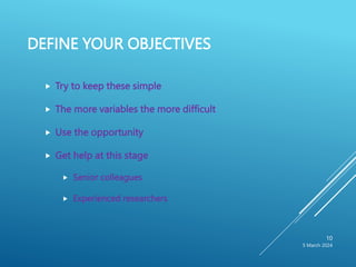 Introduction about research methodology explained in simple language. | PPT