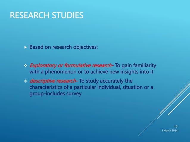 Introduction about research methodology explained in simple language. | PPT