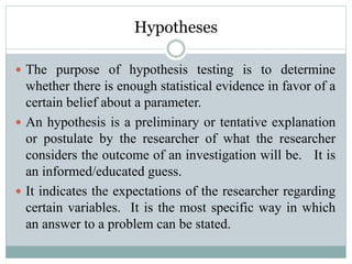 Research Methodology, Sampling & Hypothesis.ppt