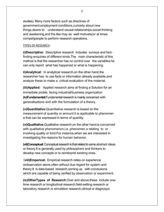 Research methodology of clinical study design | PDF