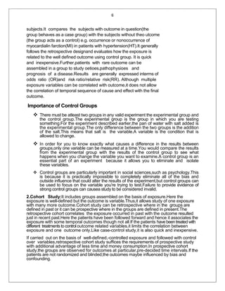 Research methodology of clinical study design | PDF