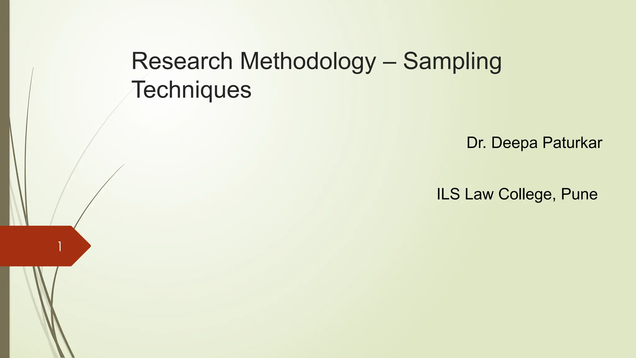 Research Methodology - Sampling technique.pptx