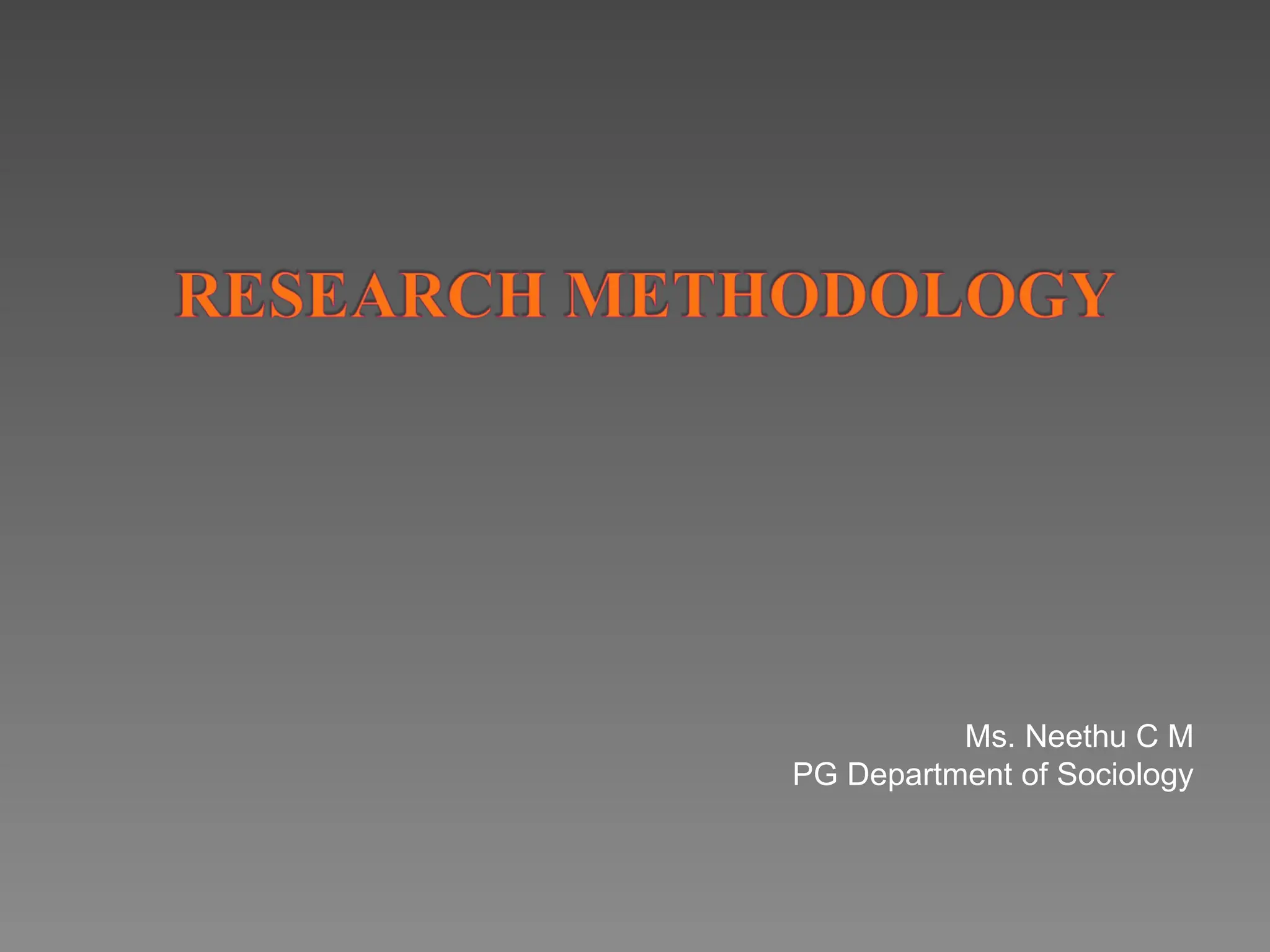 Research Methodology for the Beginners.ppt