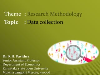 Research Methodology Data Collection | PPTX