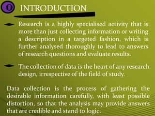 Research Methodology Data Collection | PPTX