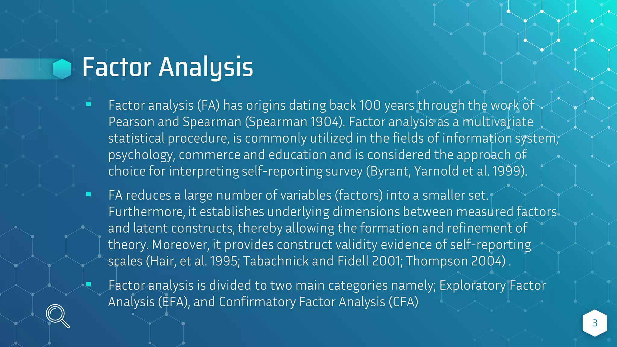 Exploratory Factor Analysis; Concepts and Theory | PDF