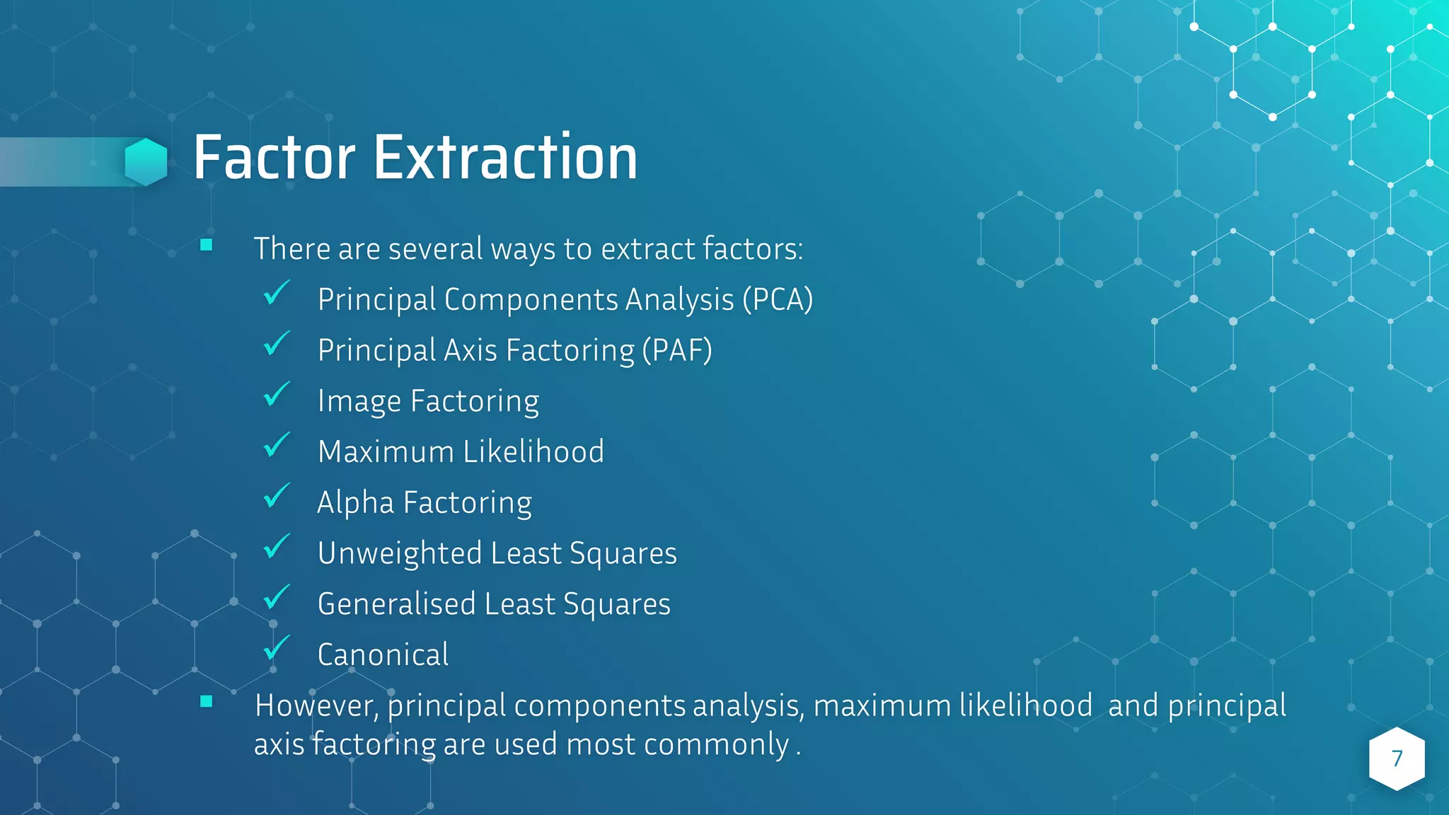 Exploratory Factor Analysis; Concepts and Theory | PDF