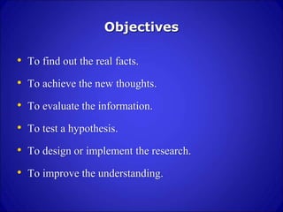 Research Methodology - Introduction and Concepts of Research ...