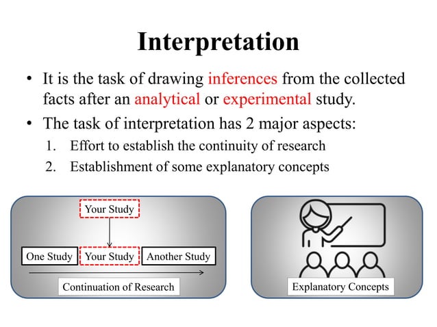 Research methodology interpretation | PPTX | Science