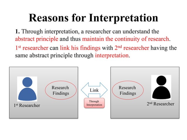 Research methodology interpretation | PPTX | Science