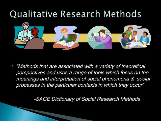 Sociological Research Methods- Qualitative and quantitative | PPT | Science