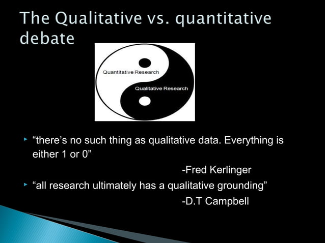 Sociological Research Methods- Qualitative and quantitative | PPT | Science