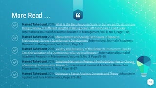 Research Methods; Research Definition – Survey VS Questionnaire | PDF