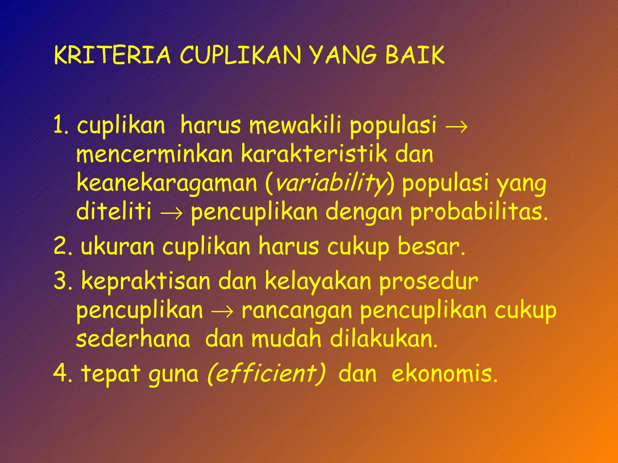 Research Methodology Sampling Ppt