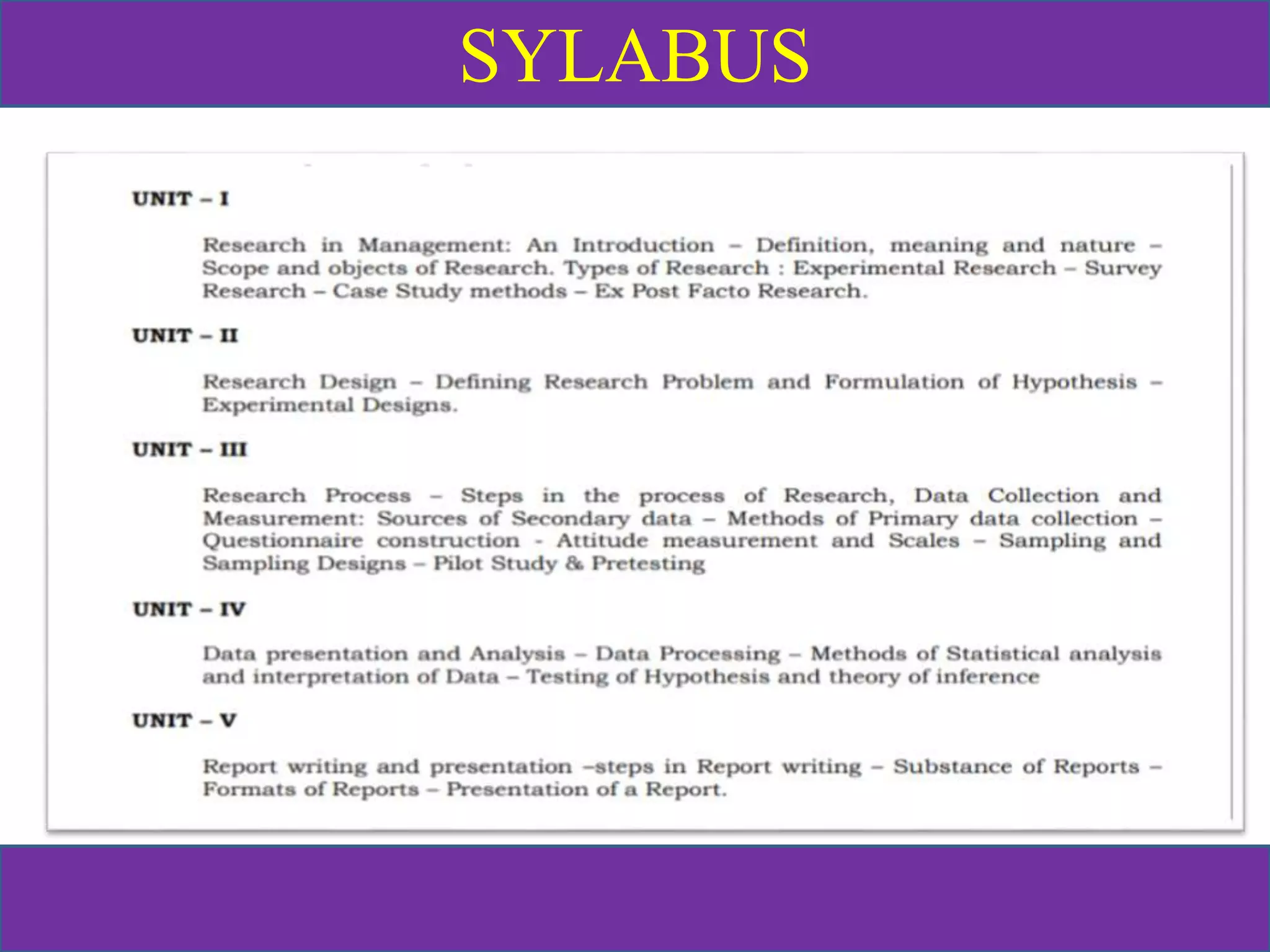Research methodology introduction & types of research | PPT