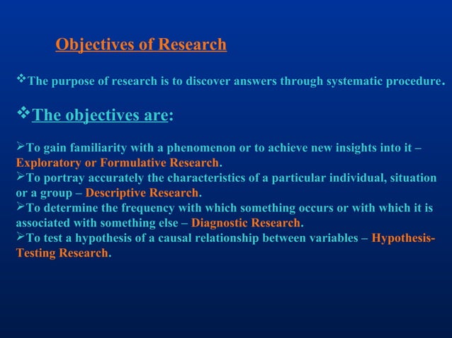 Research methodology unit-1 | PPT | Business | Business and Finance