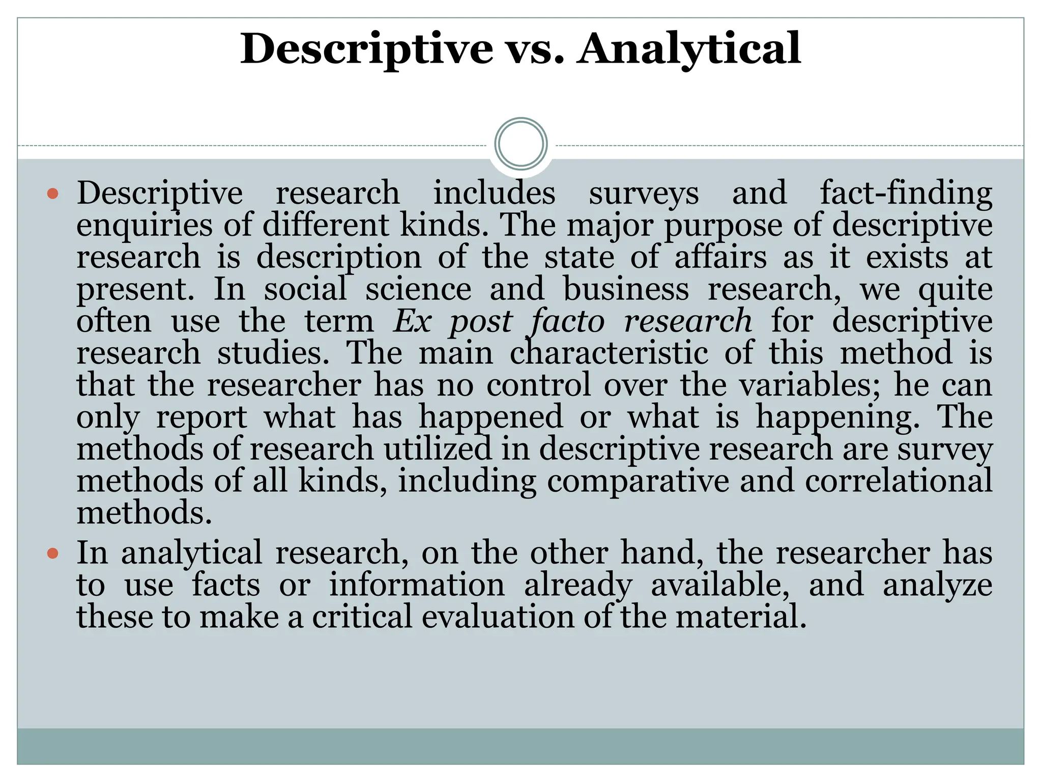 Research Methodology Course - Unit 1.ppt