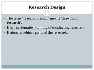 Research Methodology Course - Unit 2a . ppt | PPT